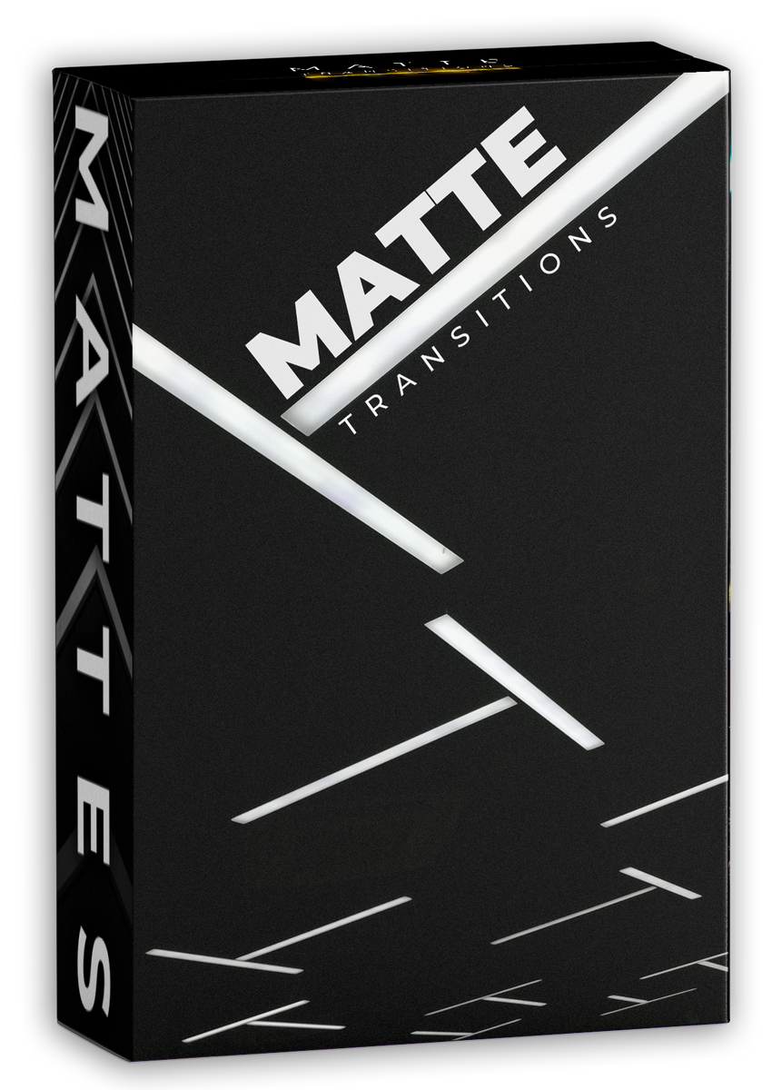 Free Matte Transitions For Video Editors | Venter Visuals